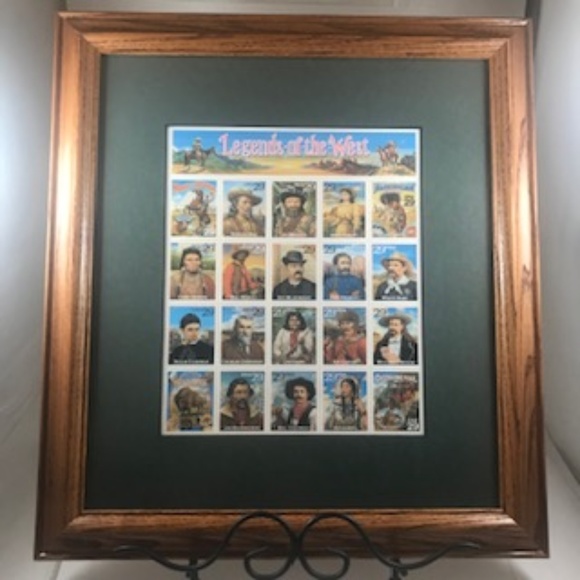 United States Postal Service | Wall Decor | Vintage 994 Stamps Legends ...